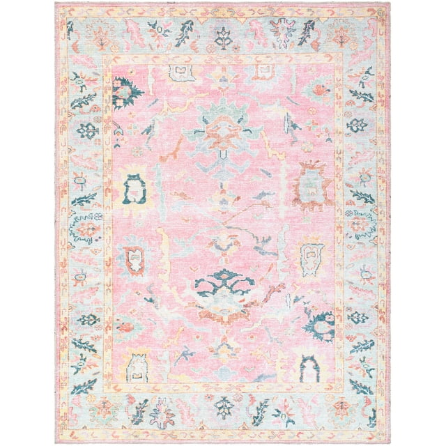 My Texas House Eloise Traditional Floral Indoor Washable 5' x 8' Area ...
