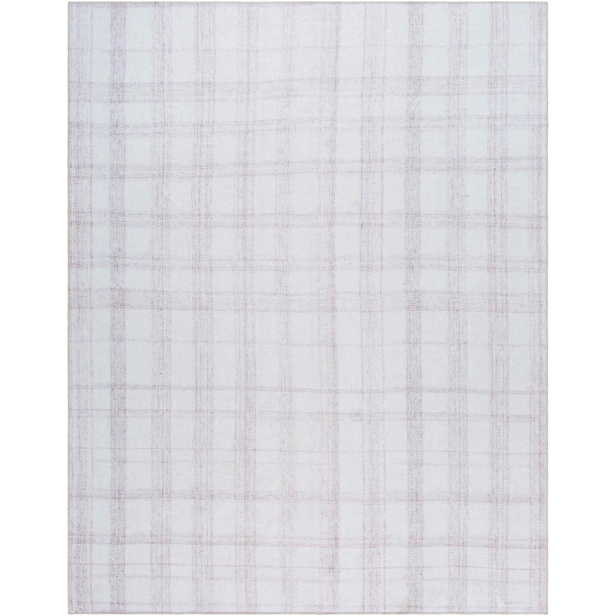 My Texas House Everyday Living Reese Natural Plaid Indoor Washable 9' x ...