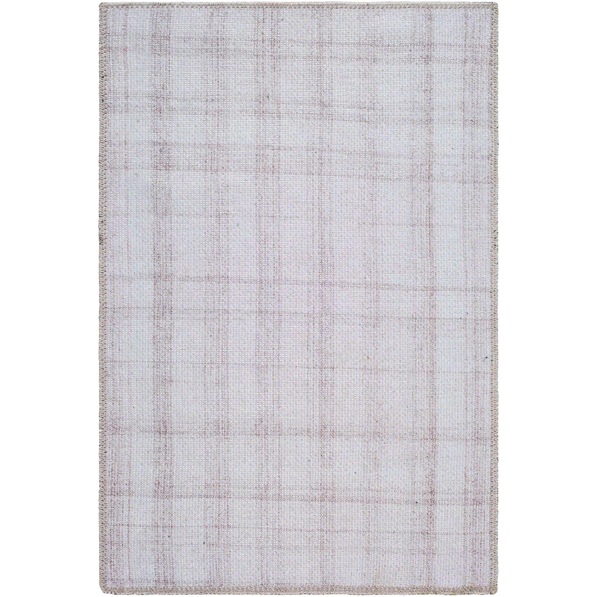 My Texas House Reese Natural Plaid Indoor Washable Scatter Rug, Soft ...