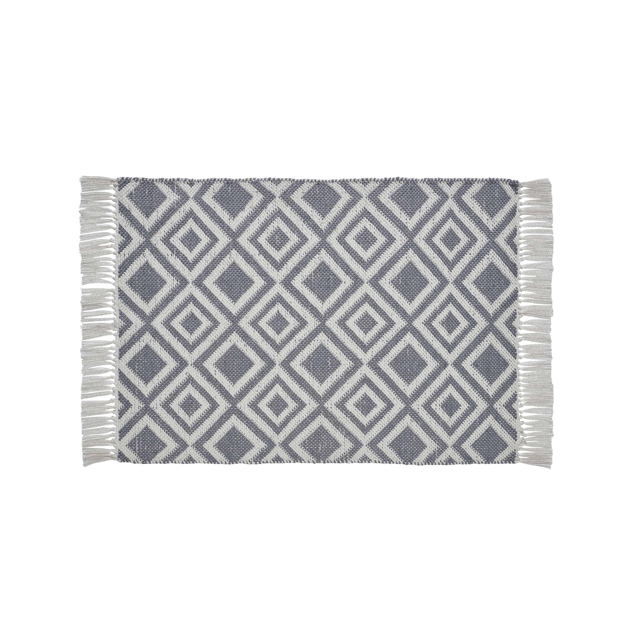My Texas House Grey Geometric Layering Rug, 30" x 40" - Walmart.com