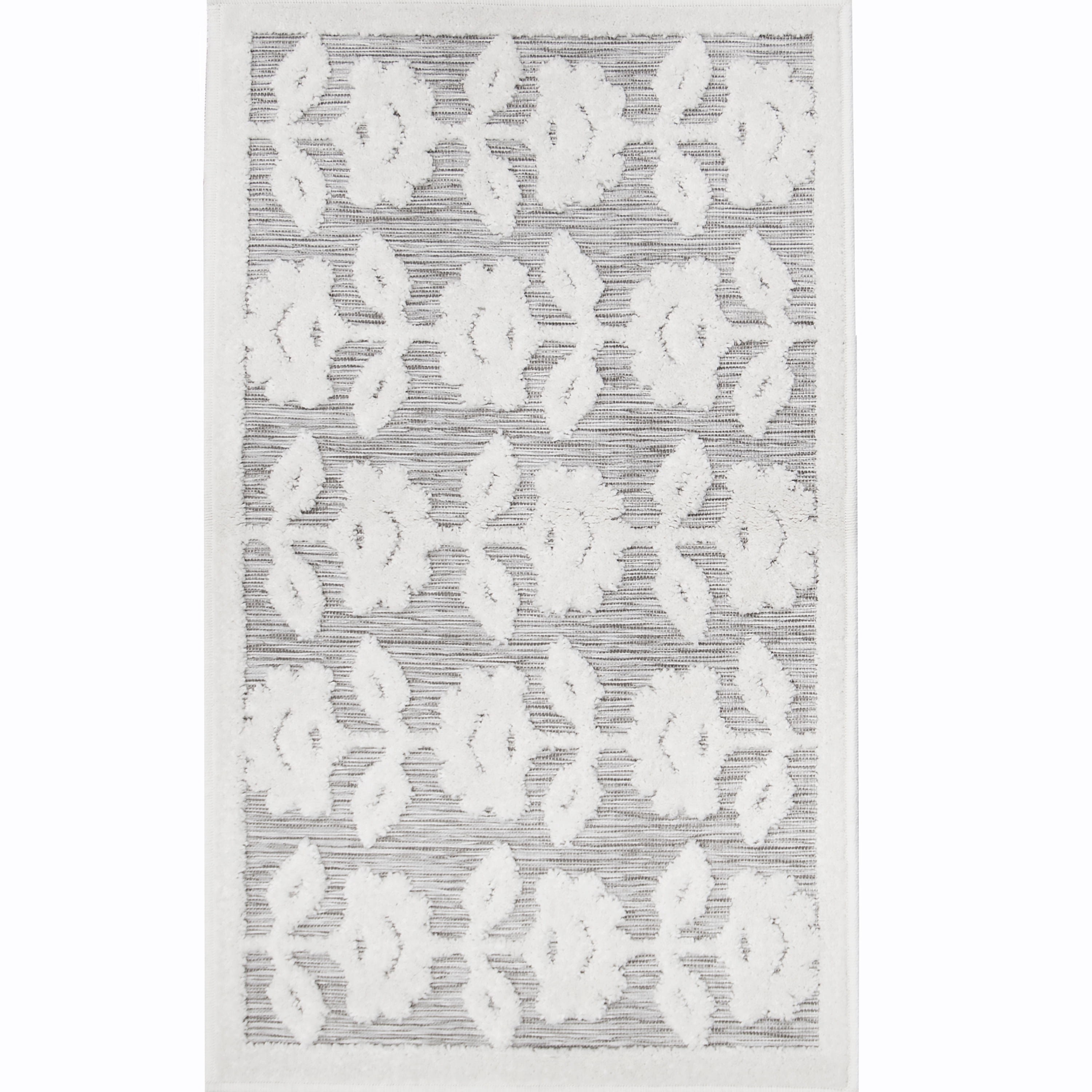 My Texas House Poppy 2' x 3' Grey Floral Indoor/Outdoor Area Rug ...
