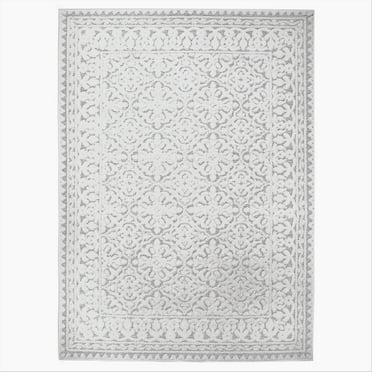 My Texas House Poppy 2' x 5'6" Driftwood Floral Indoor/Outdoor Rug ...
