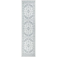 My Texas House Poppy 2'7" x 7' Driftwood Floral Outdoor Runner Rug ...