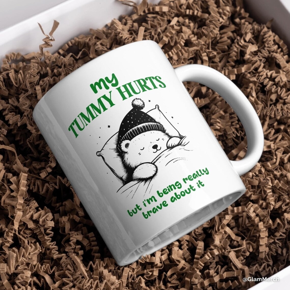 My Tummy Ceramic Mug, Funny Meme Coffee Mug - Walmart.com