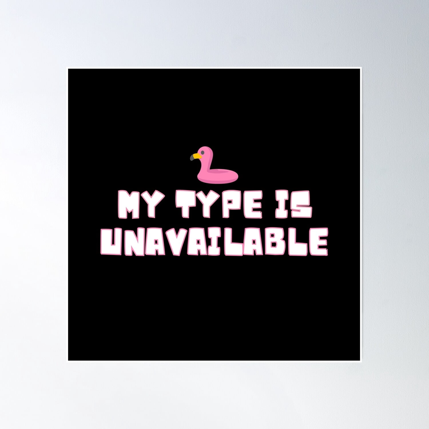 My Type Is Unavailable K-Drama Poster Wall Art, Modern Wall Decor ...