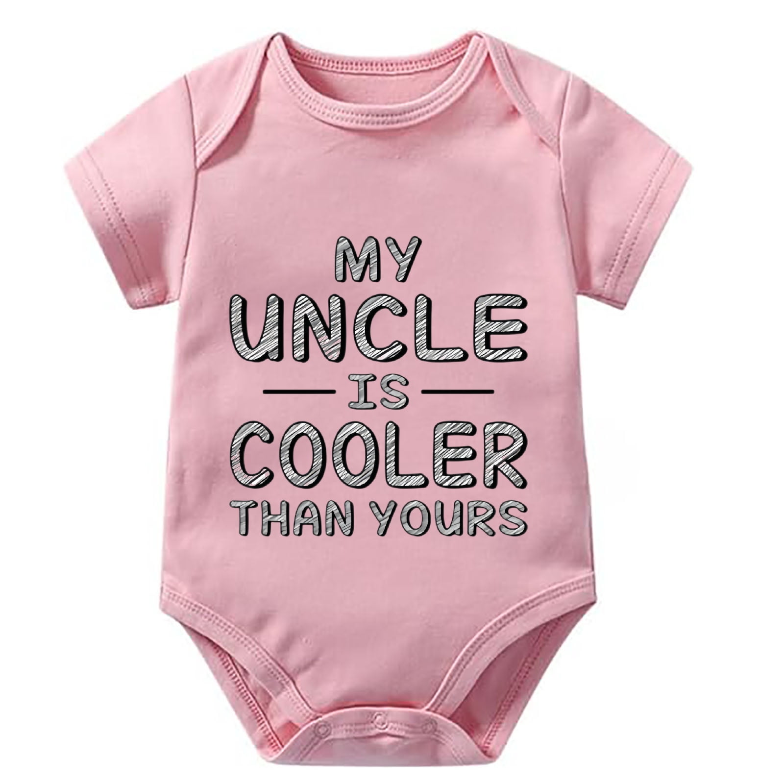 My Uncle Is Cooler Than Yours Newborn Welcome Home Outfit Boy Short ...