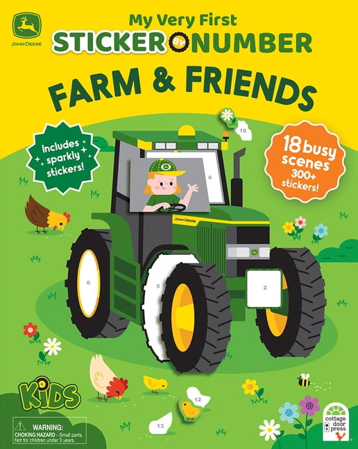 My Very First Sticker by Number My Very First Sticker by Number John ...