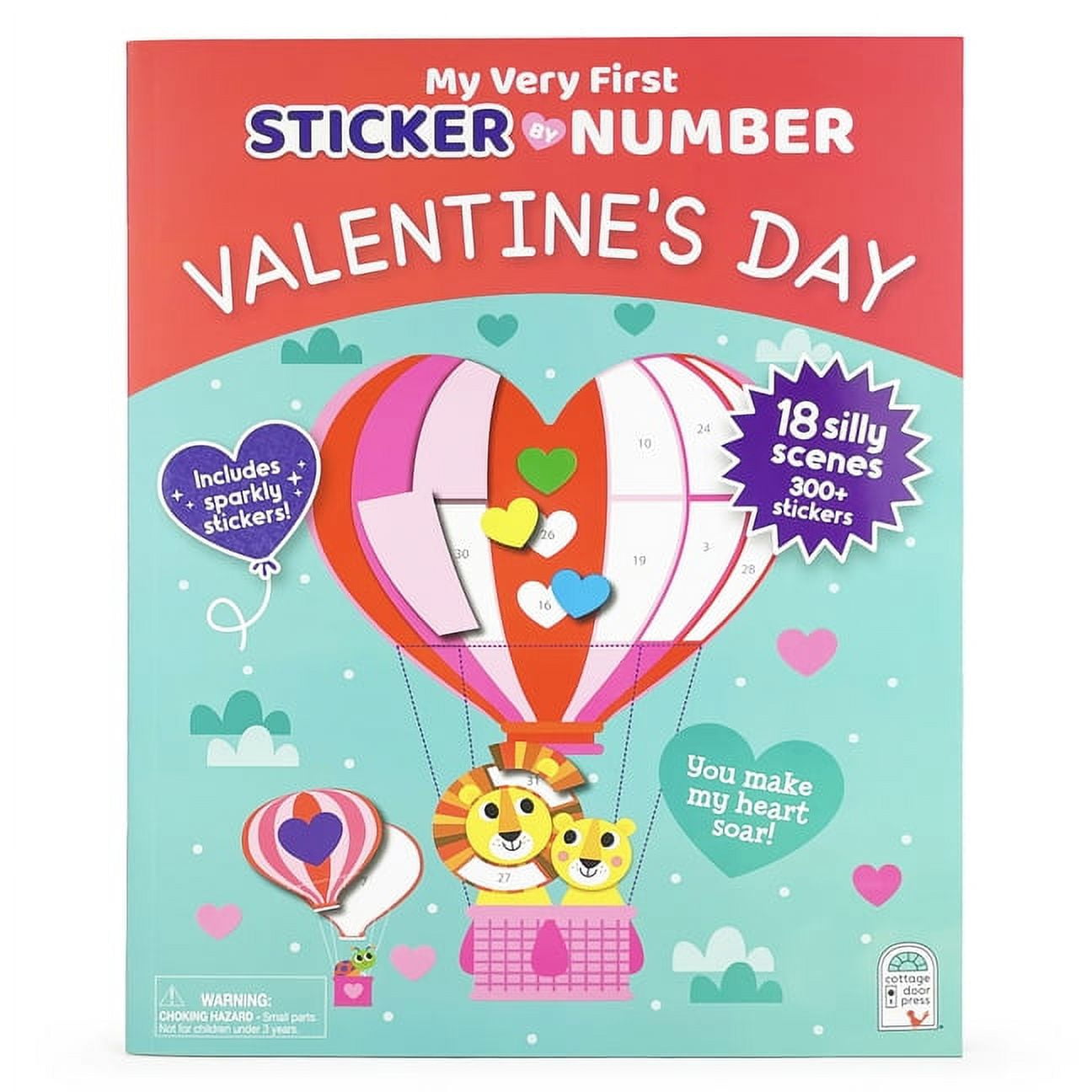 My Very First Sticker by Number: Valentine's Day: My Very First Sticker ...