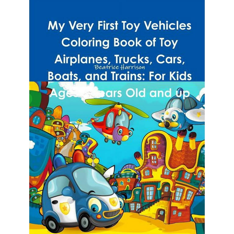 toy trucks coloring pages