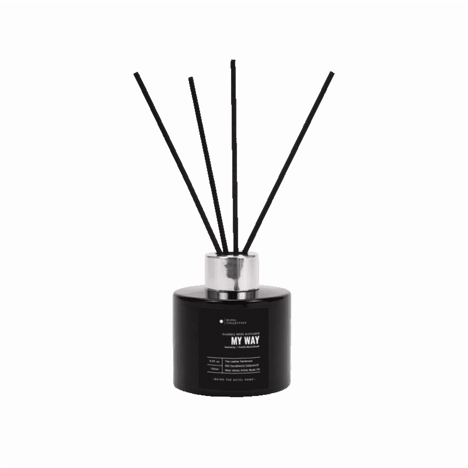 My Way Reed Diffuser Set | Hotel Inspired Cedar and Sandalwood Scent ...