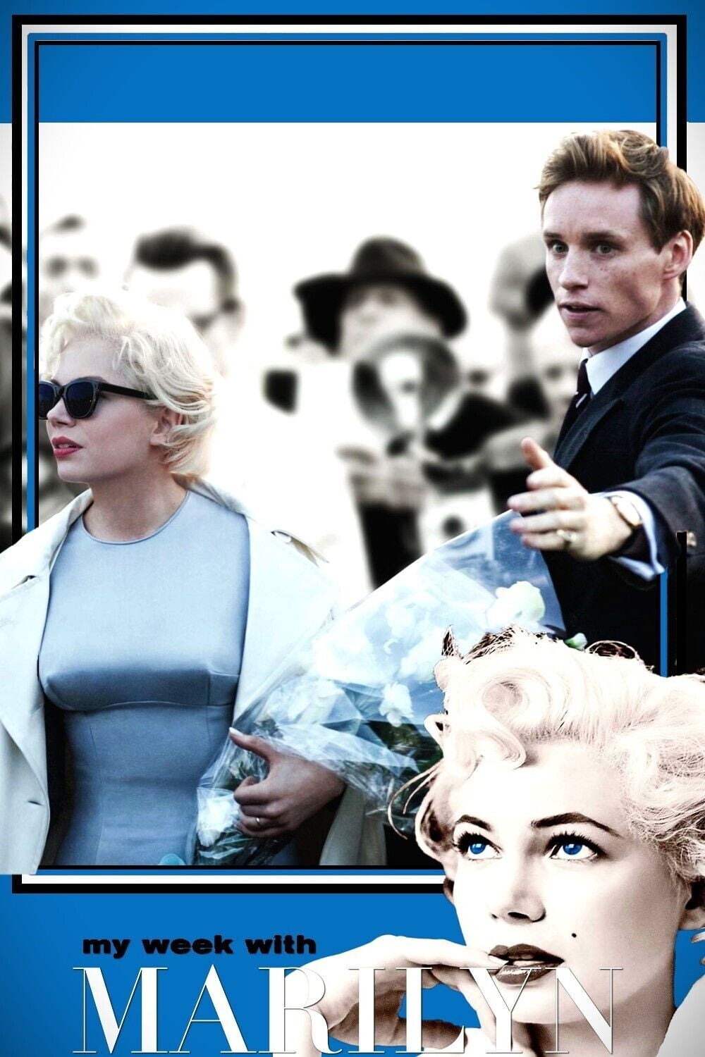 My Week with Marilyn 2011 Movie Poster 24x36 Drama with Michelle Williams & Mari - Walmart.com