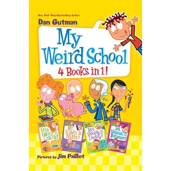 My Weird School 4 Books in 1!: Books 1-4 - Walmart.com