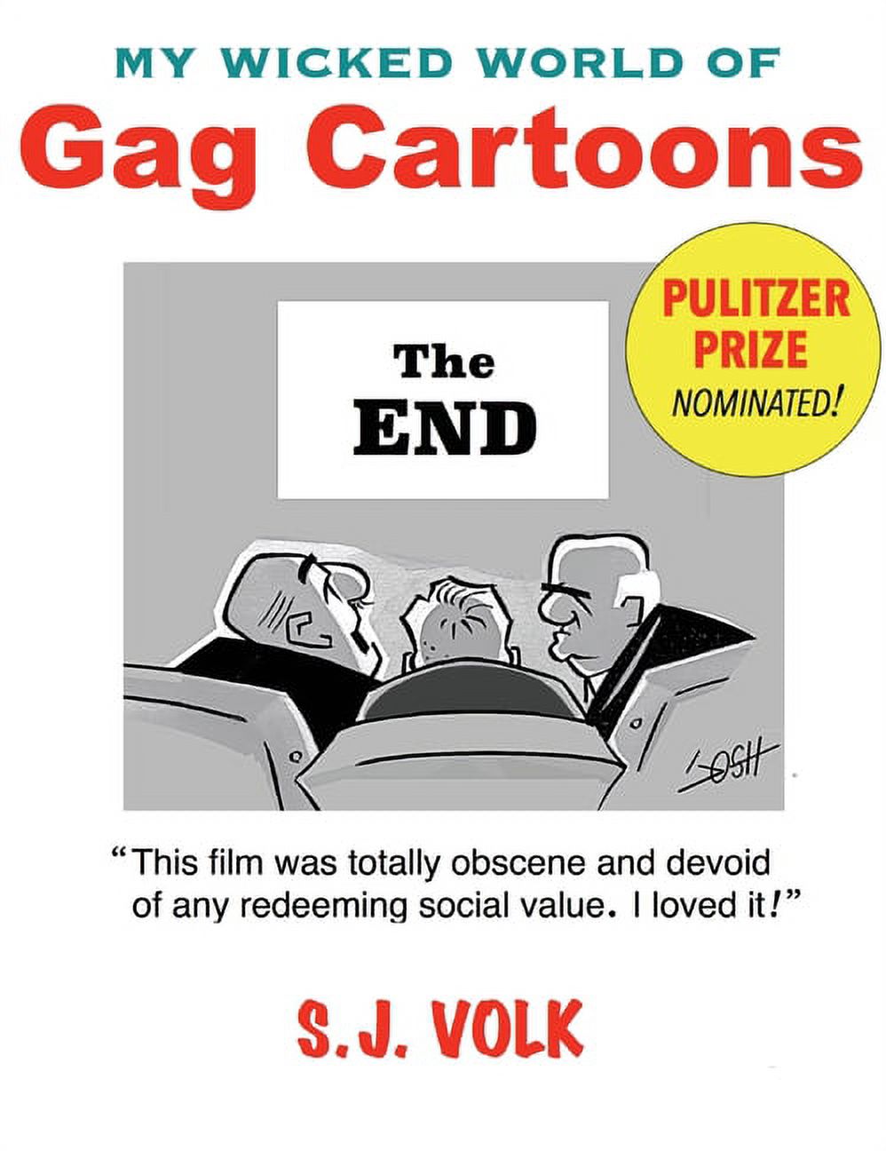 My Wicked World of Gag Cartoons (Hardcover)(Large Print) - Walmart.com