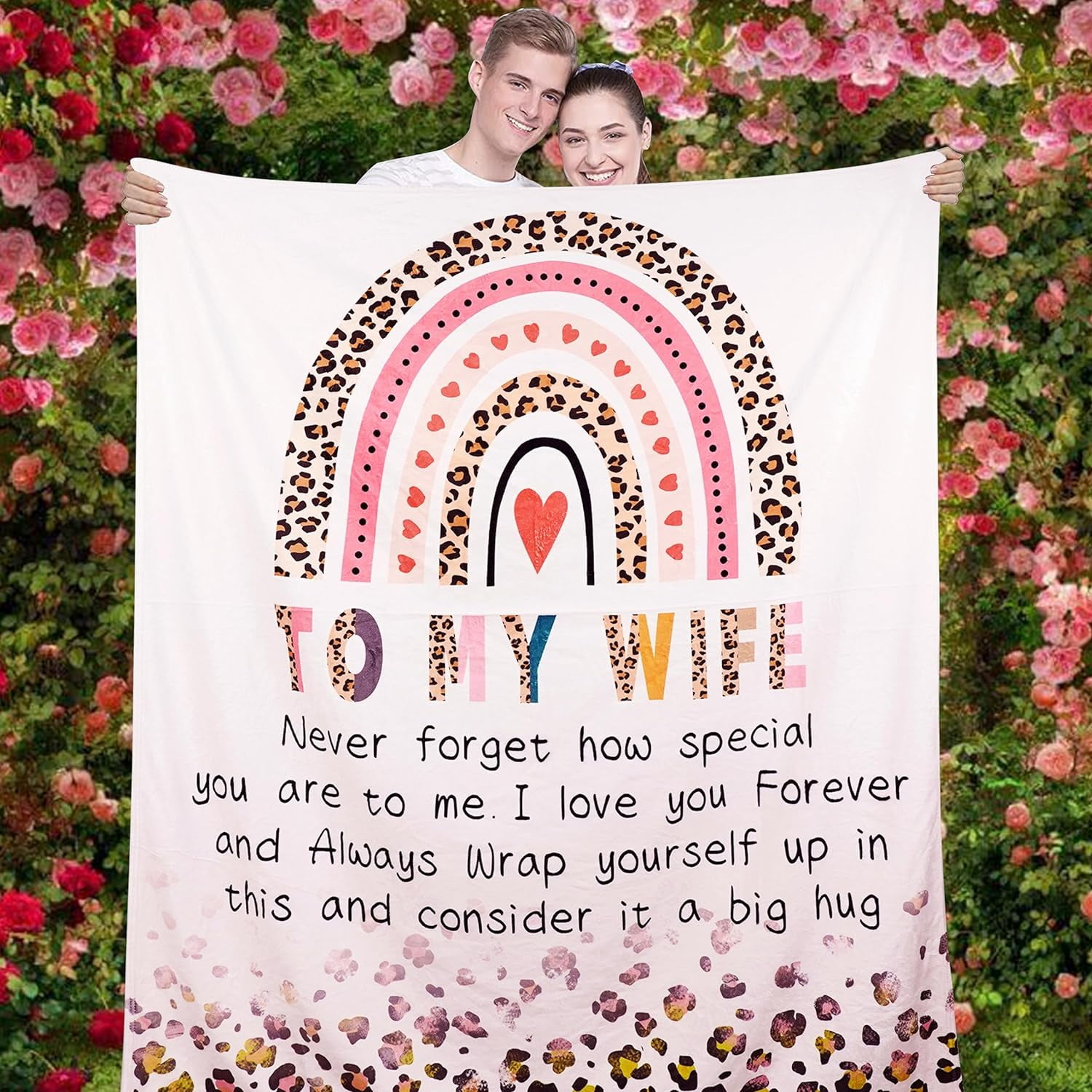 to My Wife Blanket for Her Anniversary Birthday Gift from Husband ...
