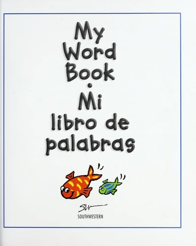 Pre-Owned My Word Book: Mi Libro De Palabras (Hardcover) 0753463857 ...