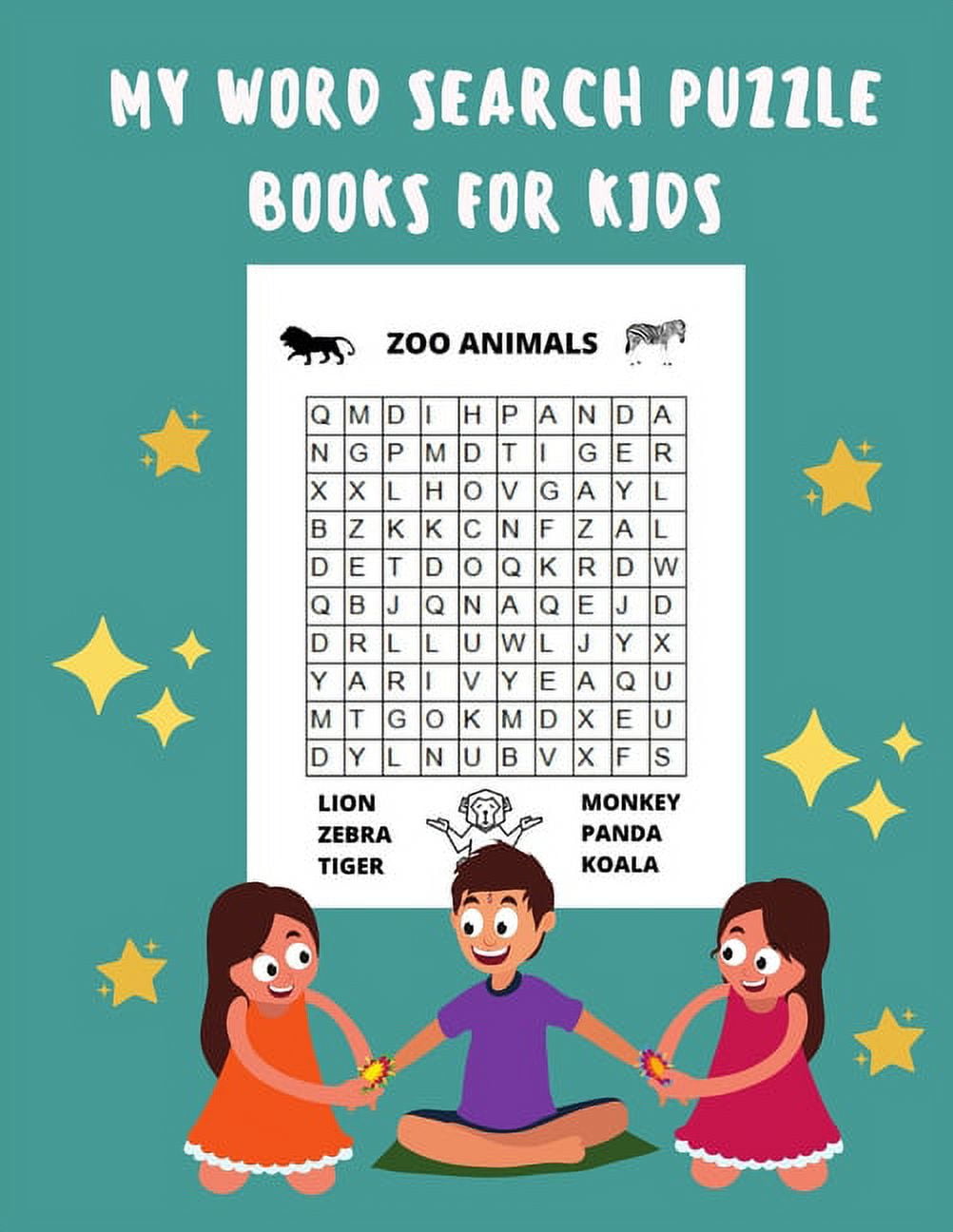 My Word Search Puzzle Books For Kids: 60 Large Print Word Search ...