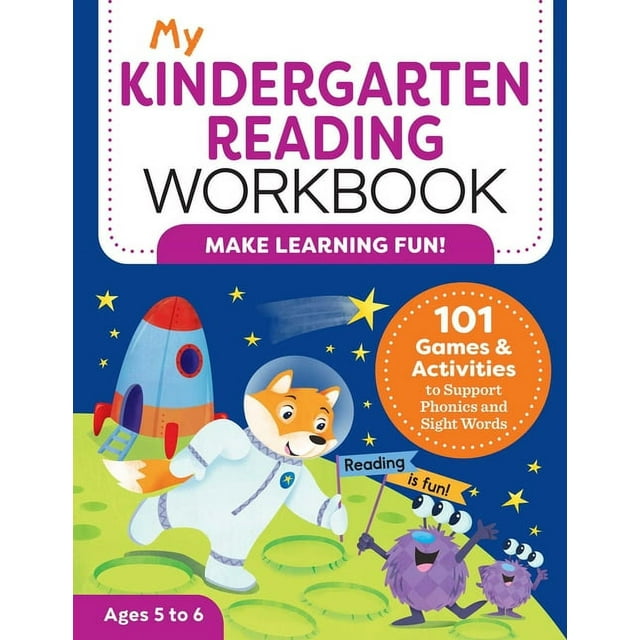 My Workbook: My Kindergarten Reading Workbook : 101 Games and ...
