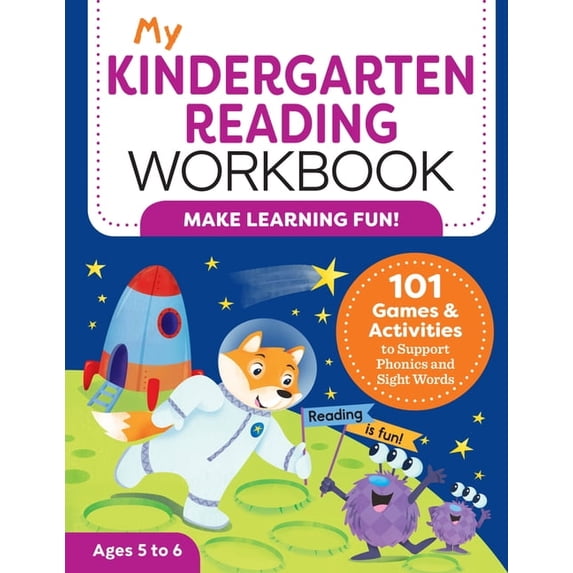 My Workbook My Kindergarten Reading Workbook: 101 Games and Activities ...
