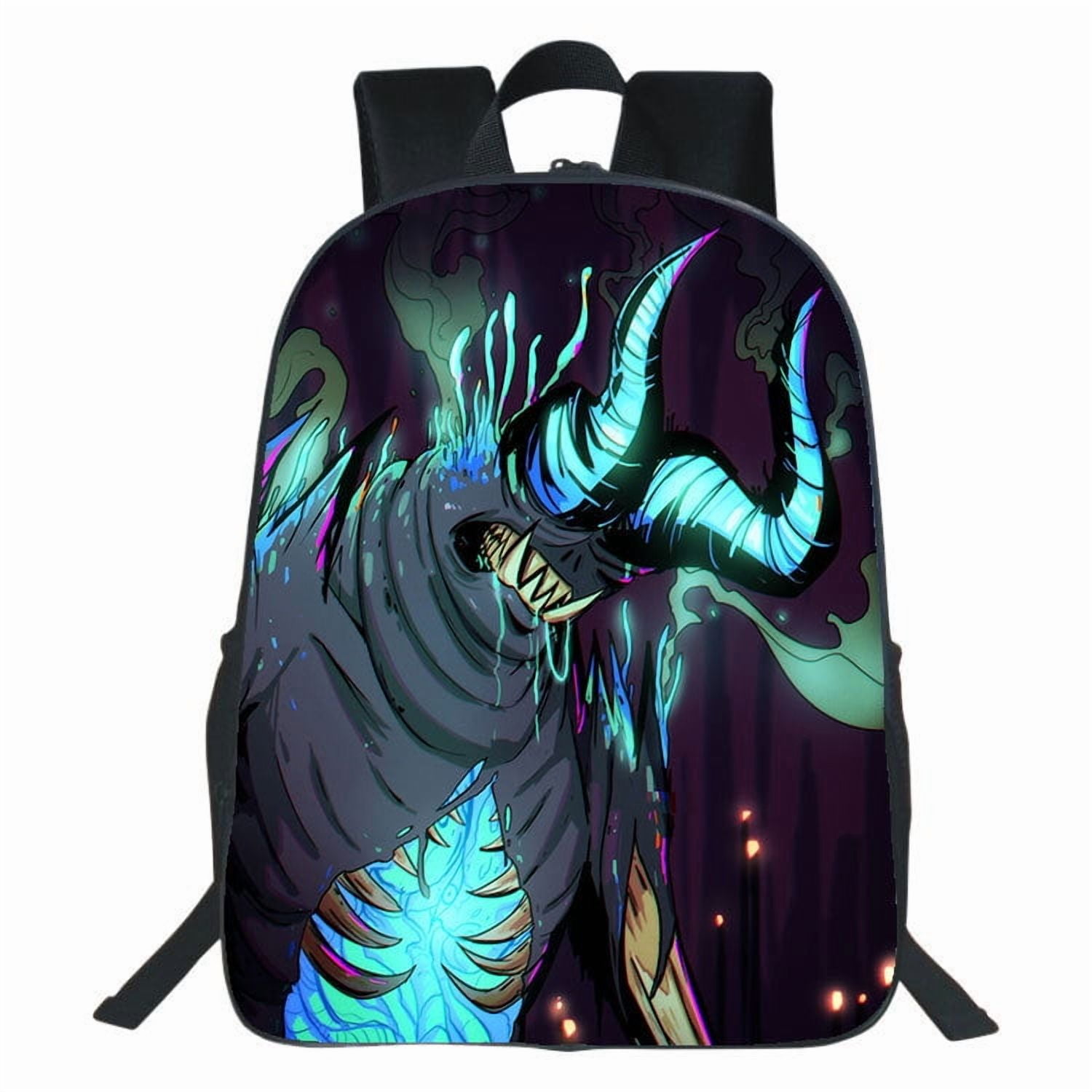 My World Cow Print Backpack Minecraft Warden Guardian Youth Men and ...