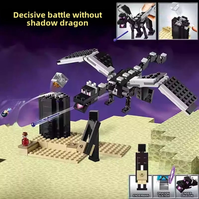 My World The Last Actor Steve Compatible sets The End Battle dragon ...