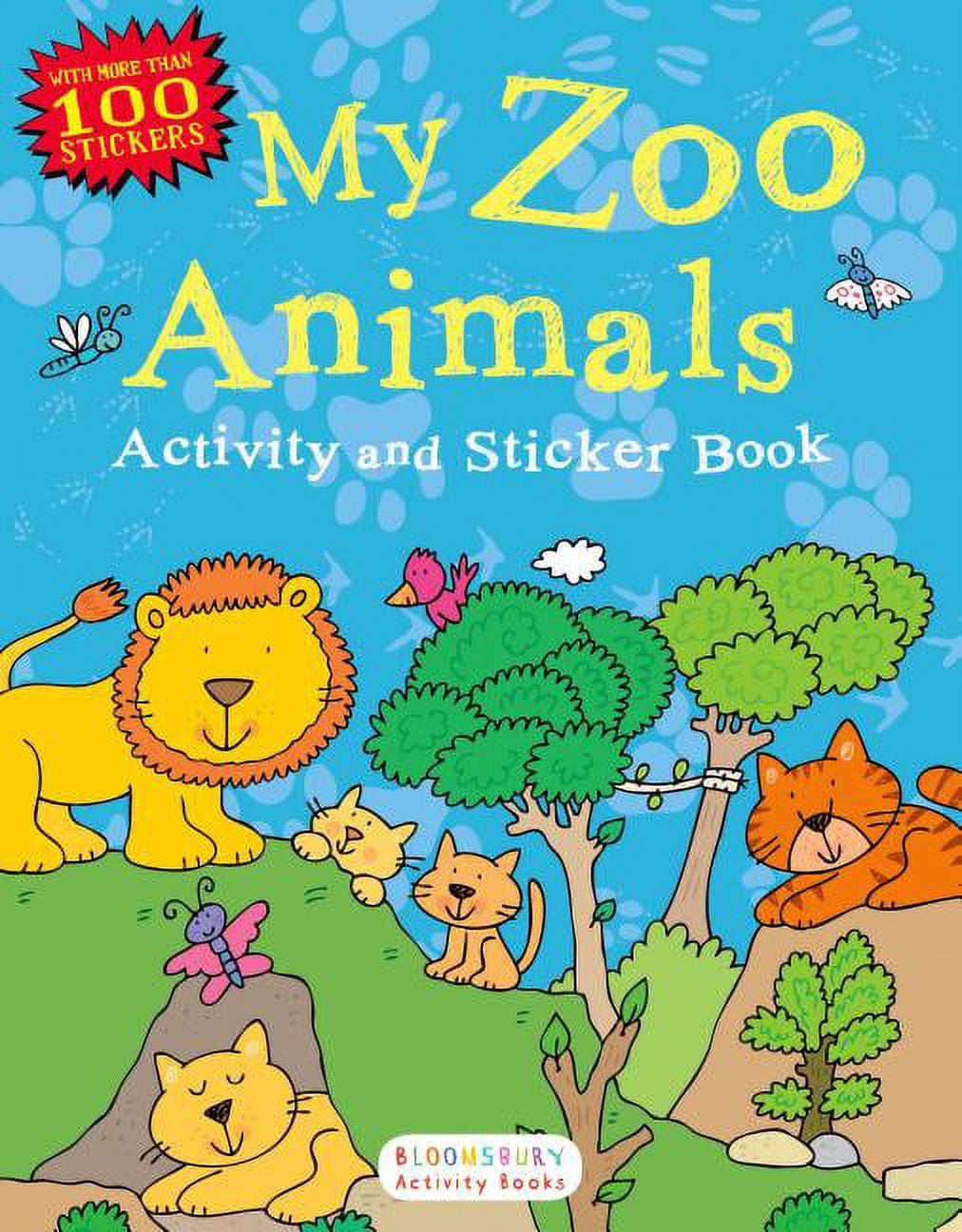 My Zoo Animals Activity and Sticker Book : Bloomsbury Activity Books (Paperback) - Walmart.com