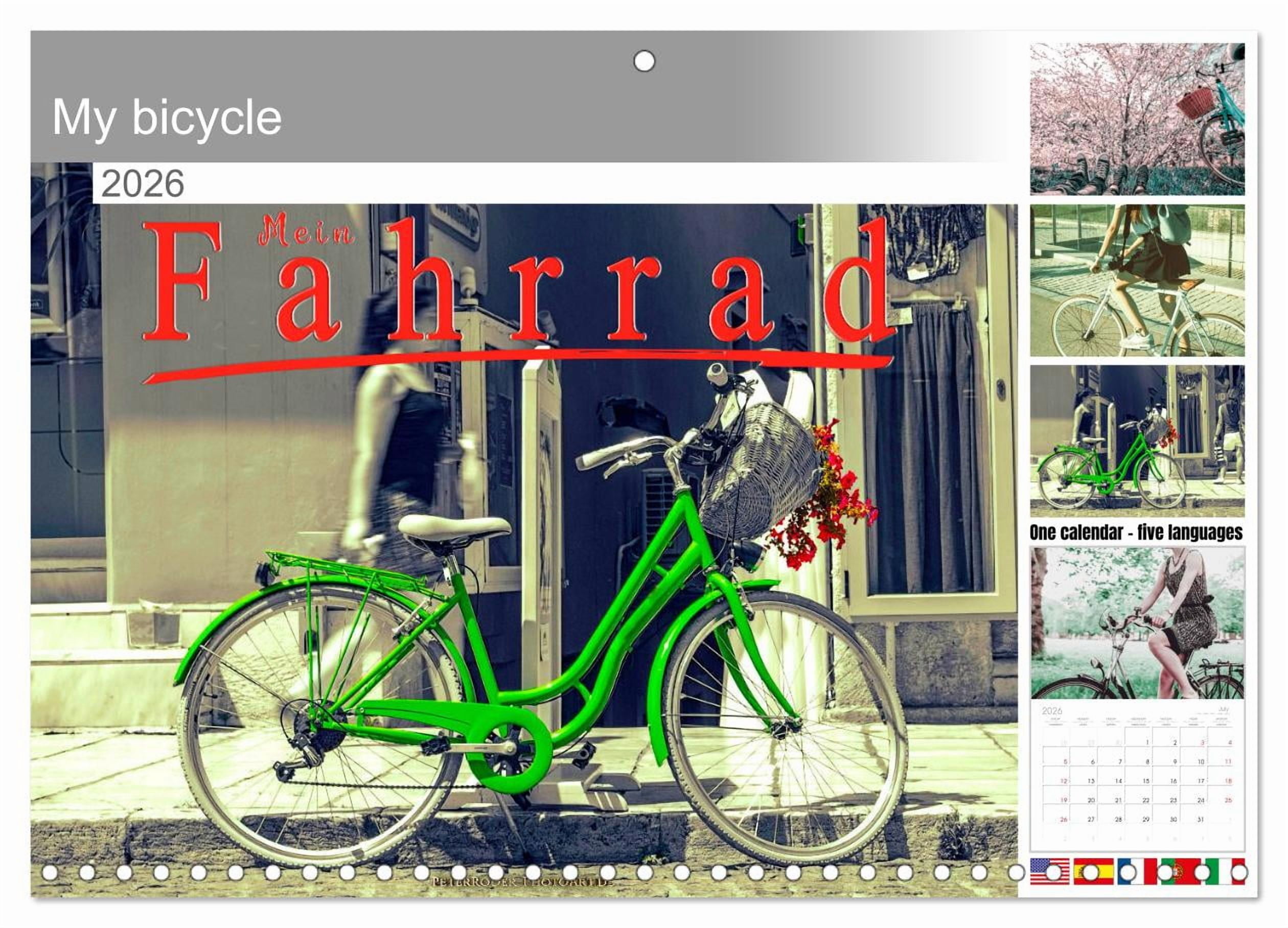 My bicycle (Monthly Wall Calendar 2026 11.7 x 16.5 (open)), CALVENDO 14 ...