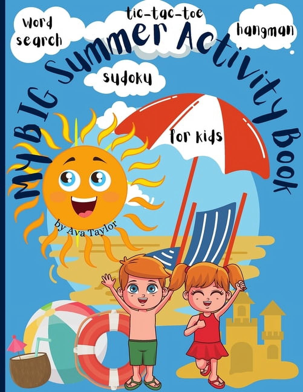 My big activity summer book for kids : Wonderful Activity Book For Kids ...