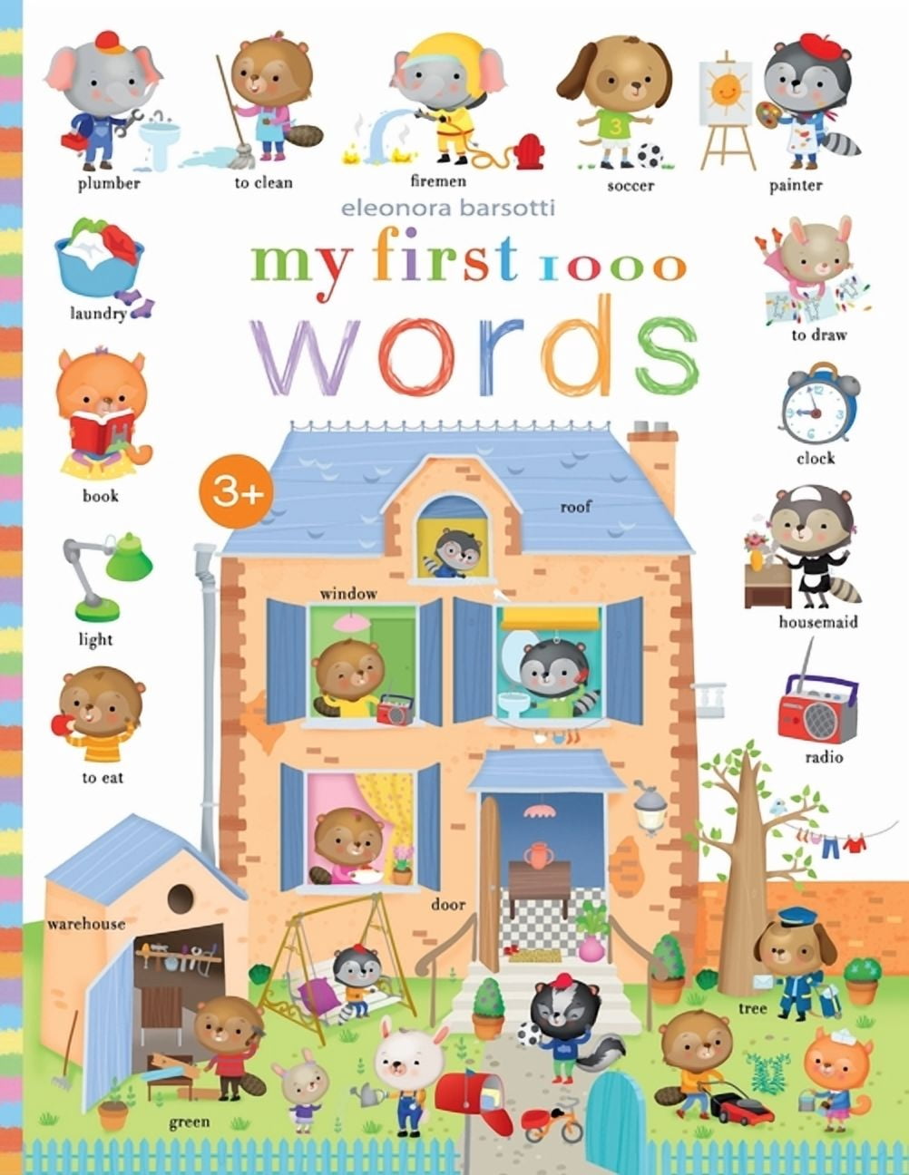 First Readers My first 1000 words, Book 1, (Paperback) - Walmart.com