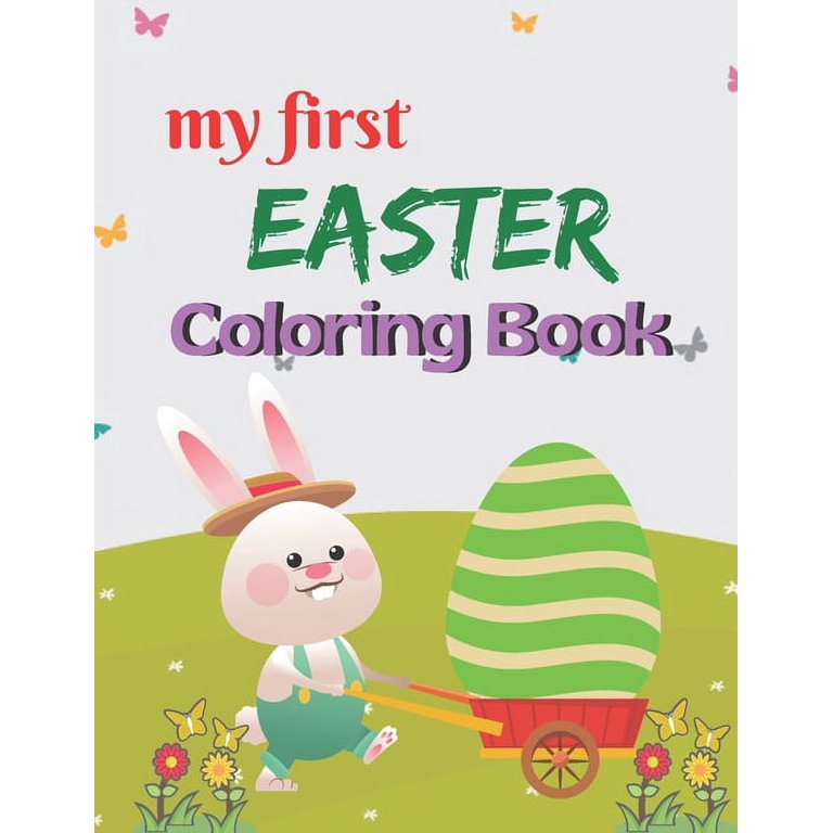 my first easter coloring book