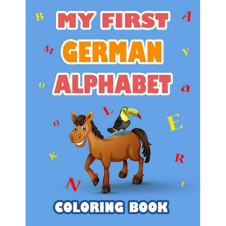 coloring book german