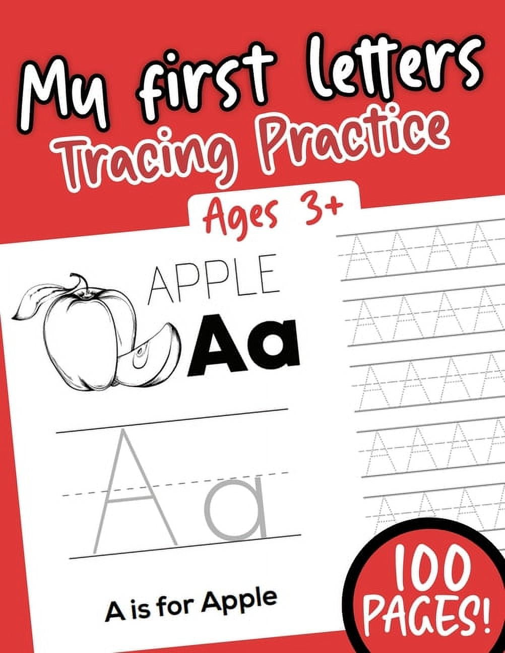 My first Letters Tracing Practice: Alphabet Ages 3+ 100 pages ...