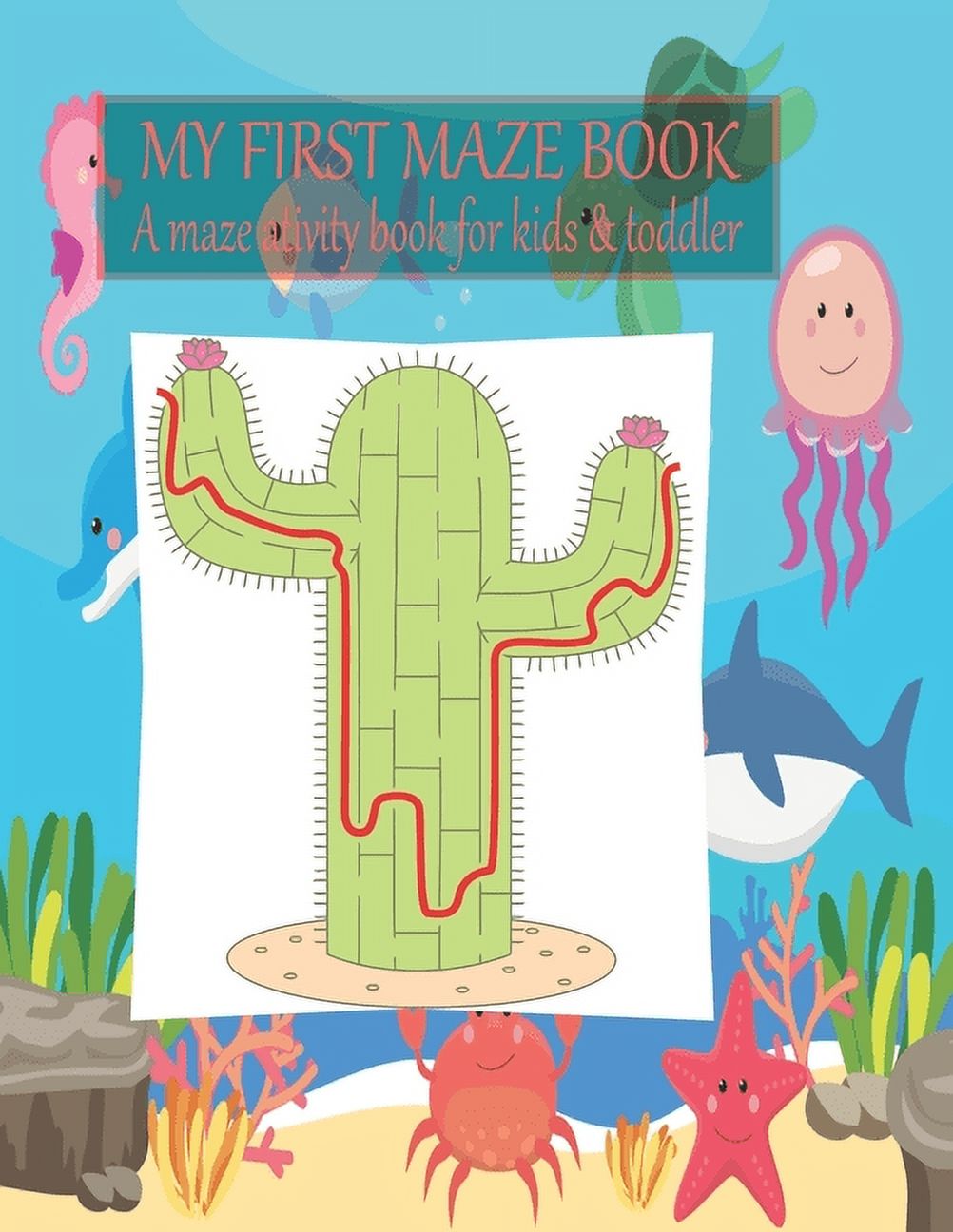 My first maze book A maze activity book for kids & toddler : Great for ...