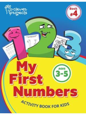 My first numbers activity book for Pre-K and Kindergarten kids age 3-5 ...