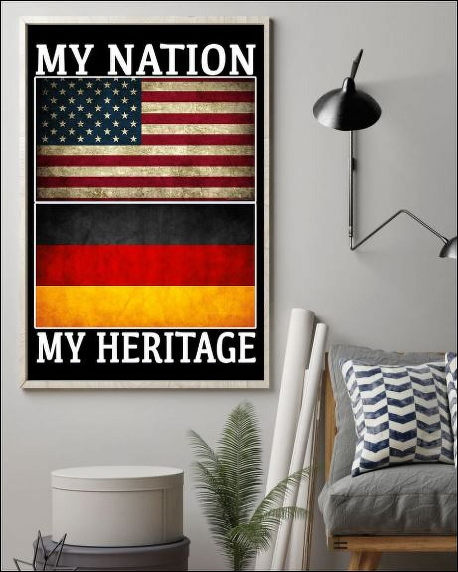 My nation my heritage poster 16 x 24 Inch Poster - Walmart.com
