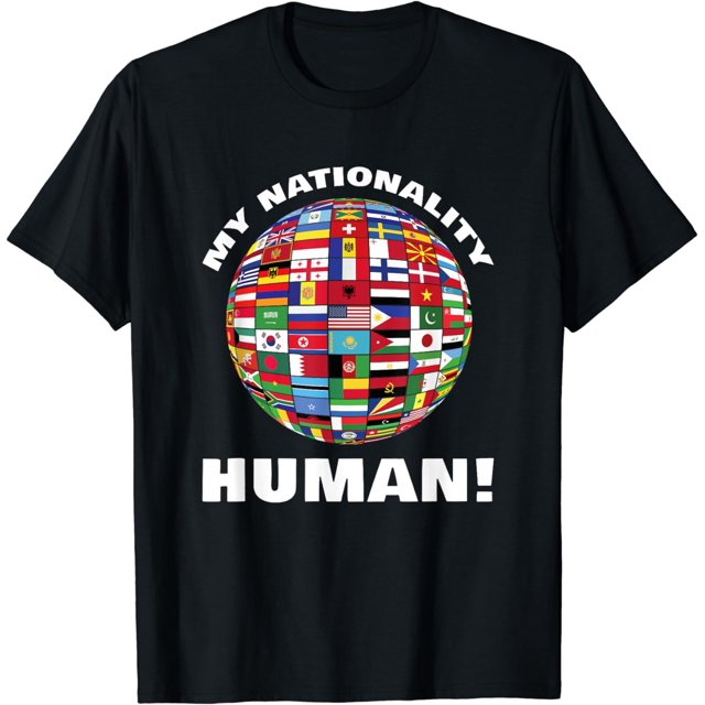 My nationality people flags country countries T-Shirt - Walmart.com