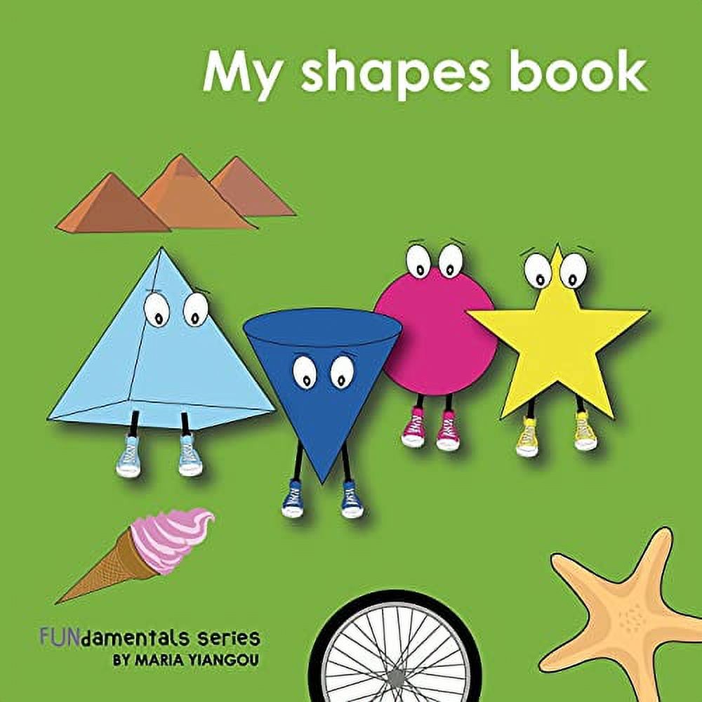 Pre-Owned My shapes book: Learn 2D & 3D shapes picture book with ...