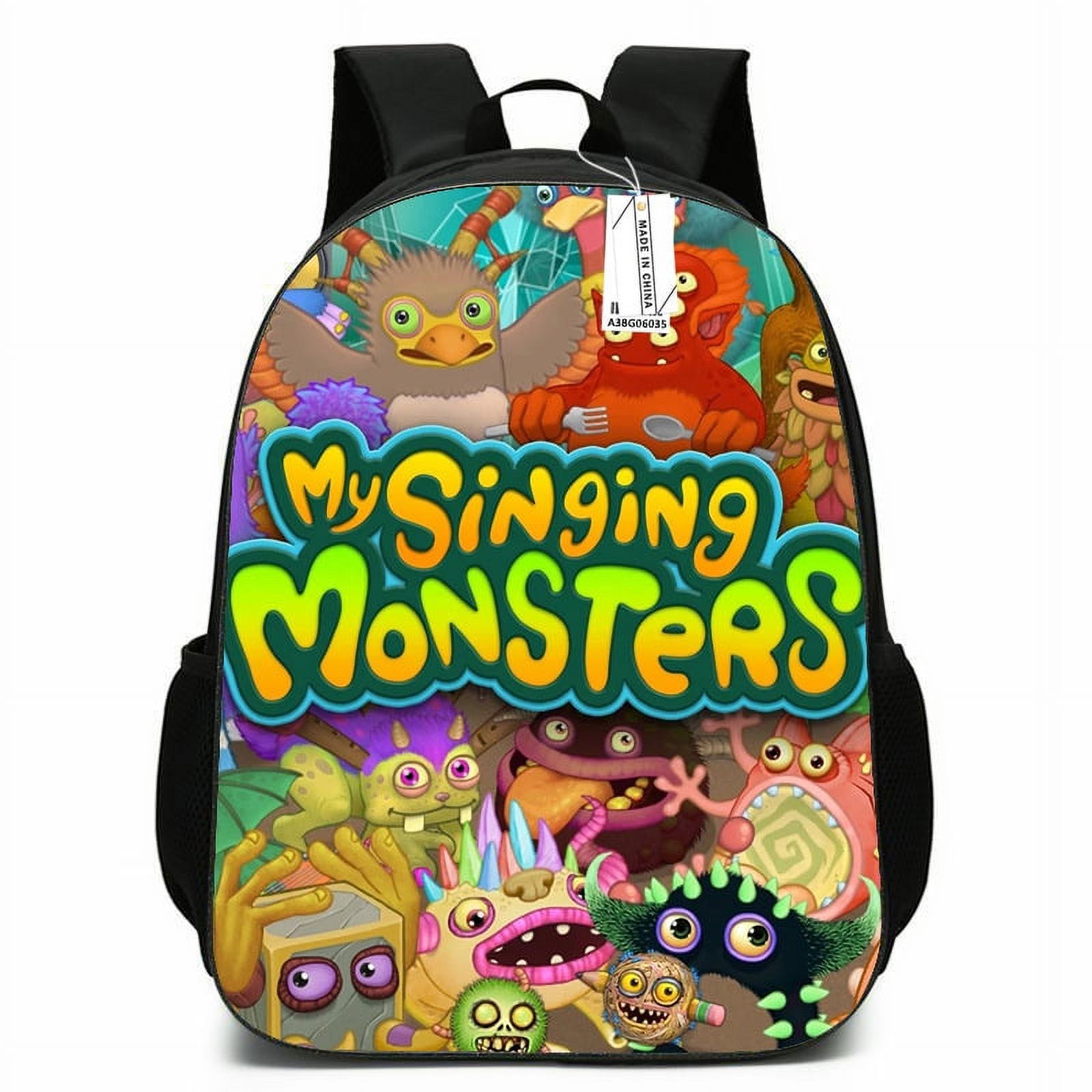 My singing monsters backpack simple and stylish backpack Large capacity ...
