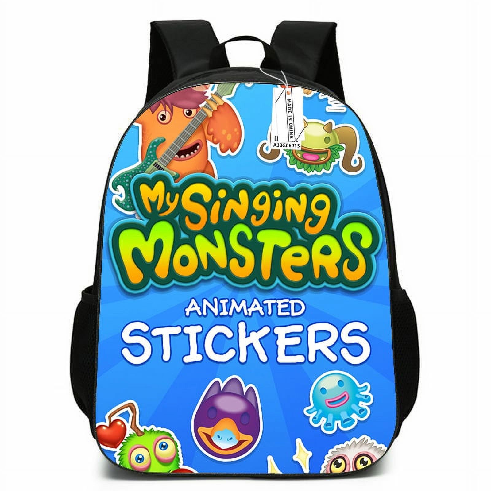 My singing monsters backpack simple and stylish backpack Large capacity ...