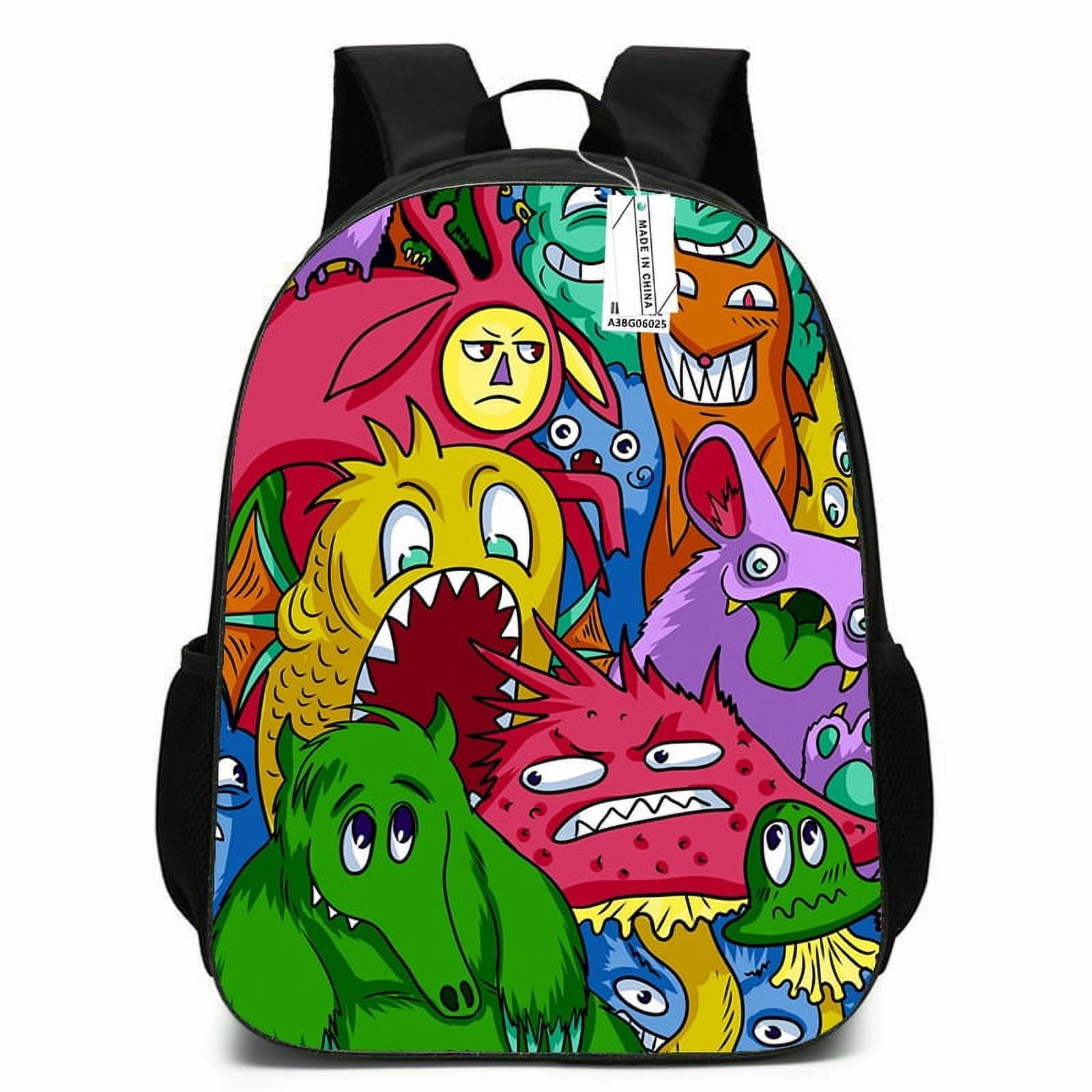 My singing monsters backpack simple and stylish backpack Large capacity ...