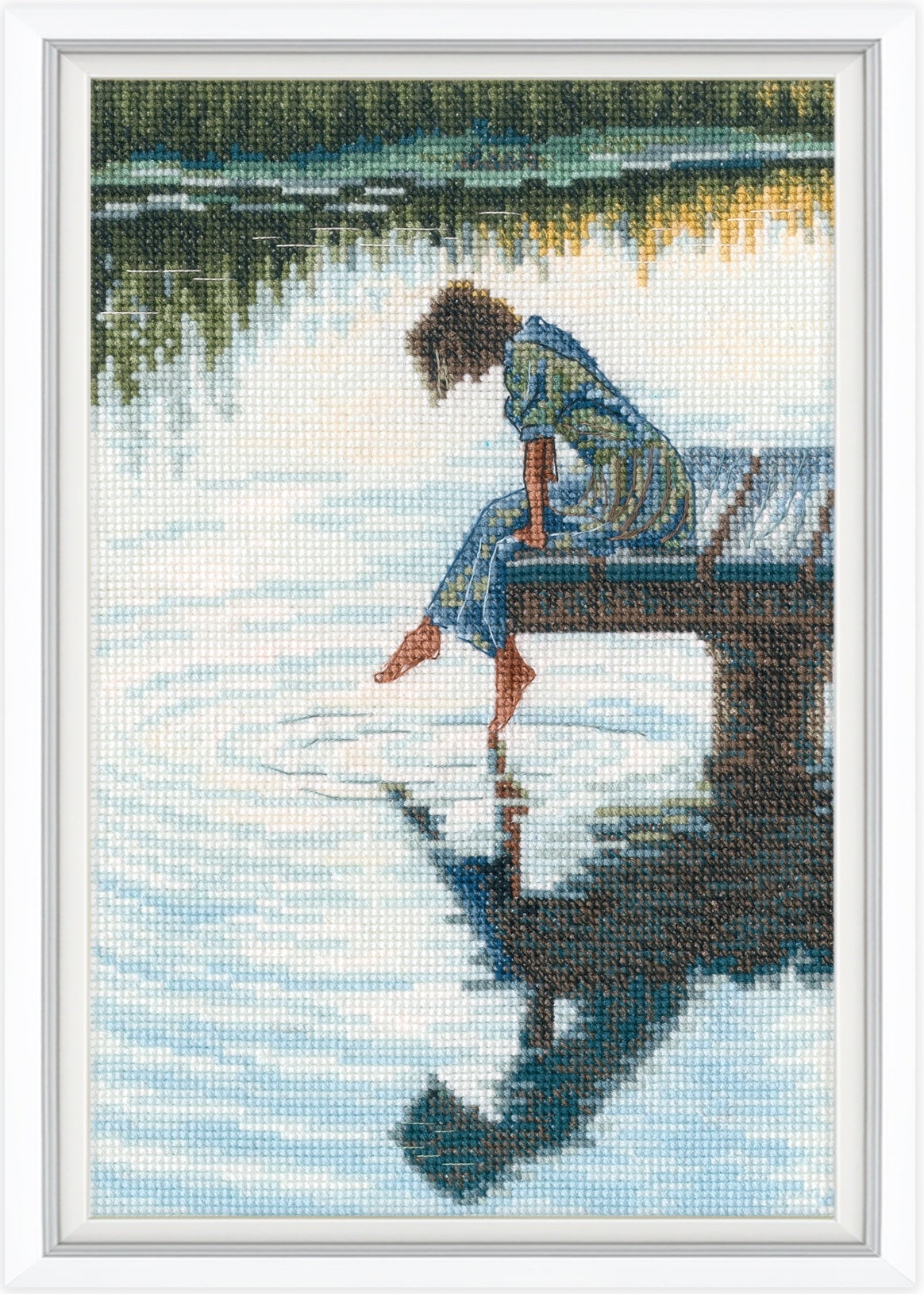 My thoughts and reflections M1049 Counted Cross Stitch Kit - Walmart.com