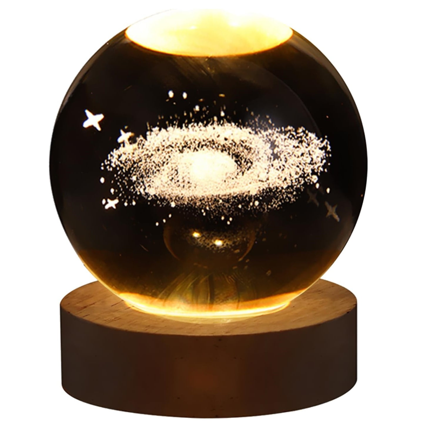 MyArtWe Crystal Balls Galaxy Night Light 3D Milky Way Lamp - Walmart.com