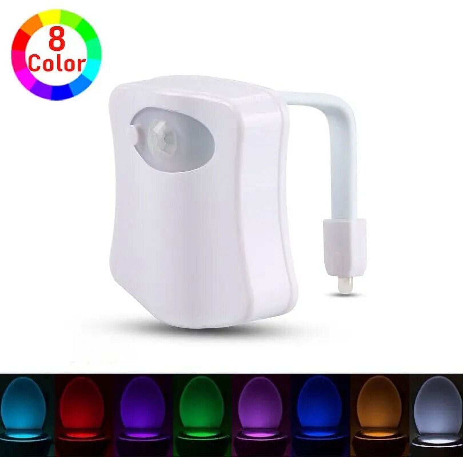MyArtWe Toilet Night Lights Bathroom Motion Sensor Led Toilet Lamp ...