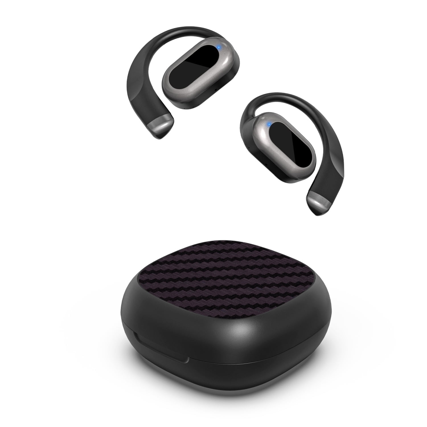 MyBat Design Lab Open-Ear Earbuds - Black - Carbon Fiber - Walmart.com