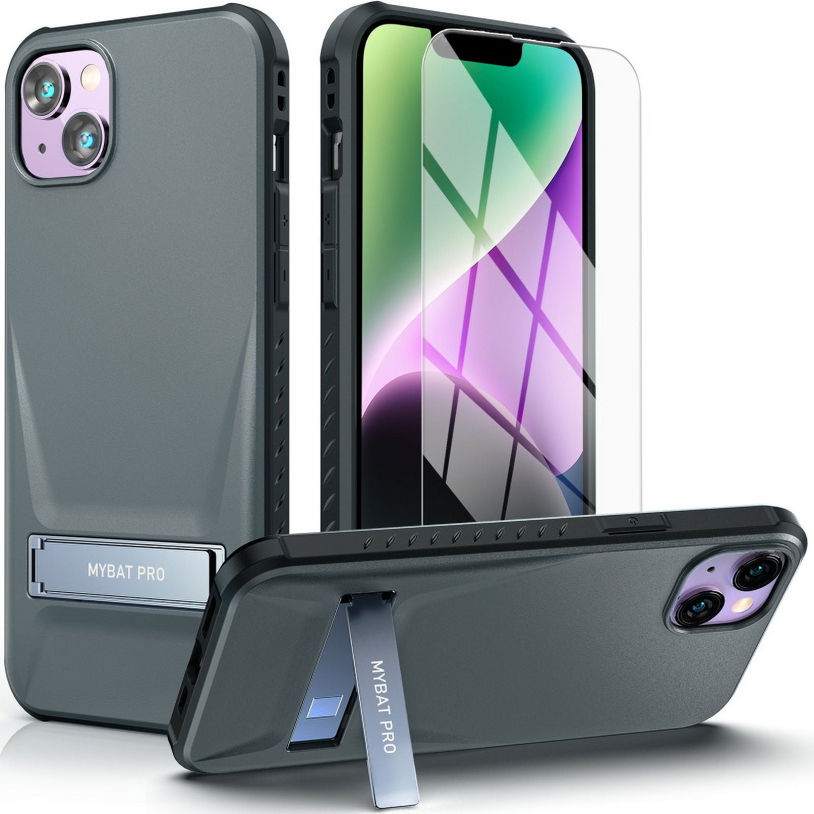 MyBat Pro Beyonder Series Case with Tempered Glass with Kickstand for ...