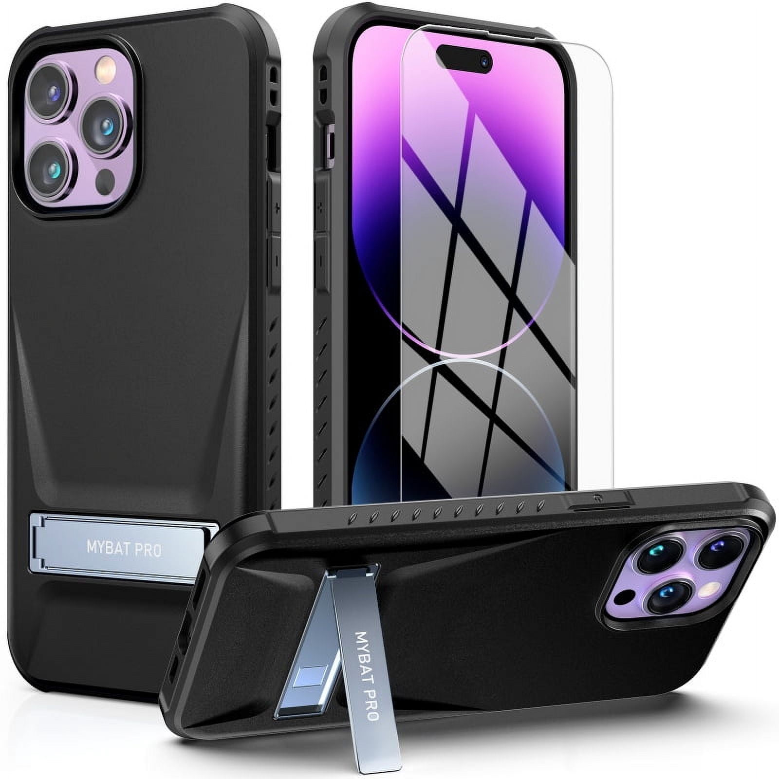 MyBat Pro Beyonder Series Case with Tempered Glass with Kickstand for ...