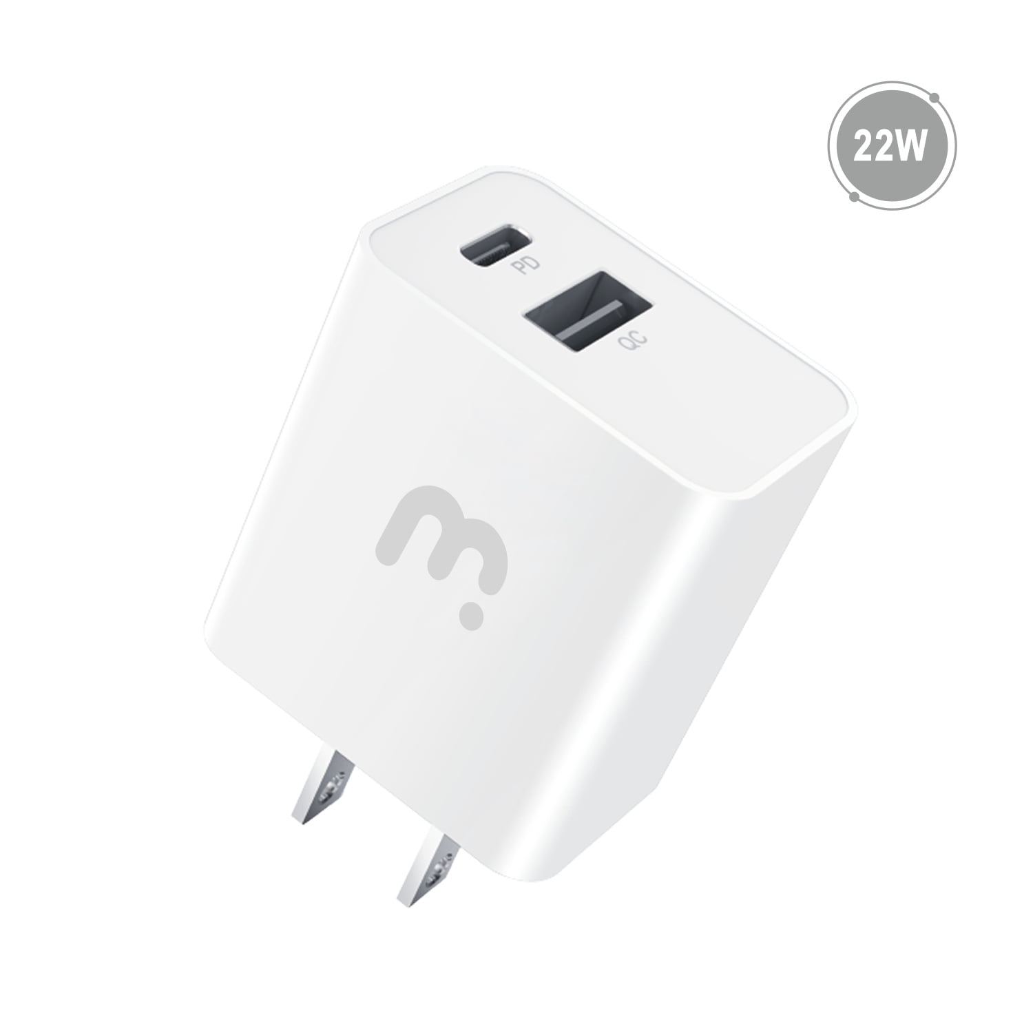 MyBat Pro Dual Port Fast Charging Power Delivery Wall Charger (22W ...