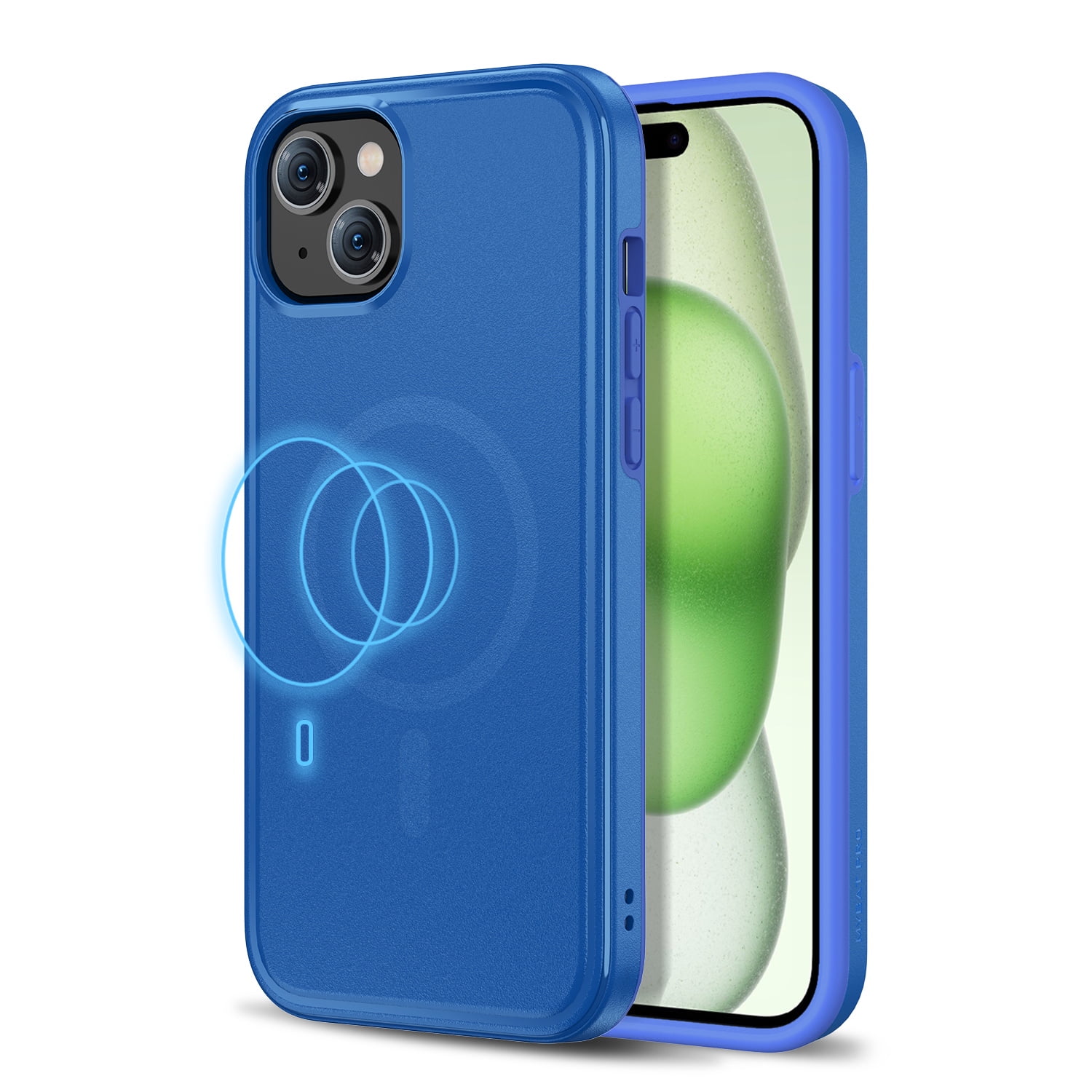 MyBat Pro Fuse Series w/ MagSafe Case for Apple iPhone 15 Plus (6.7) - Blue - Walmart.com