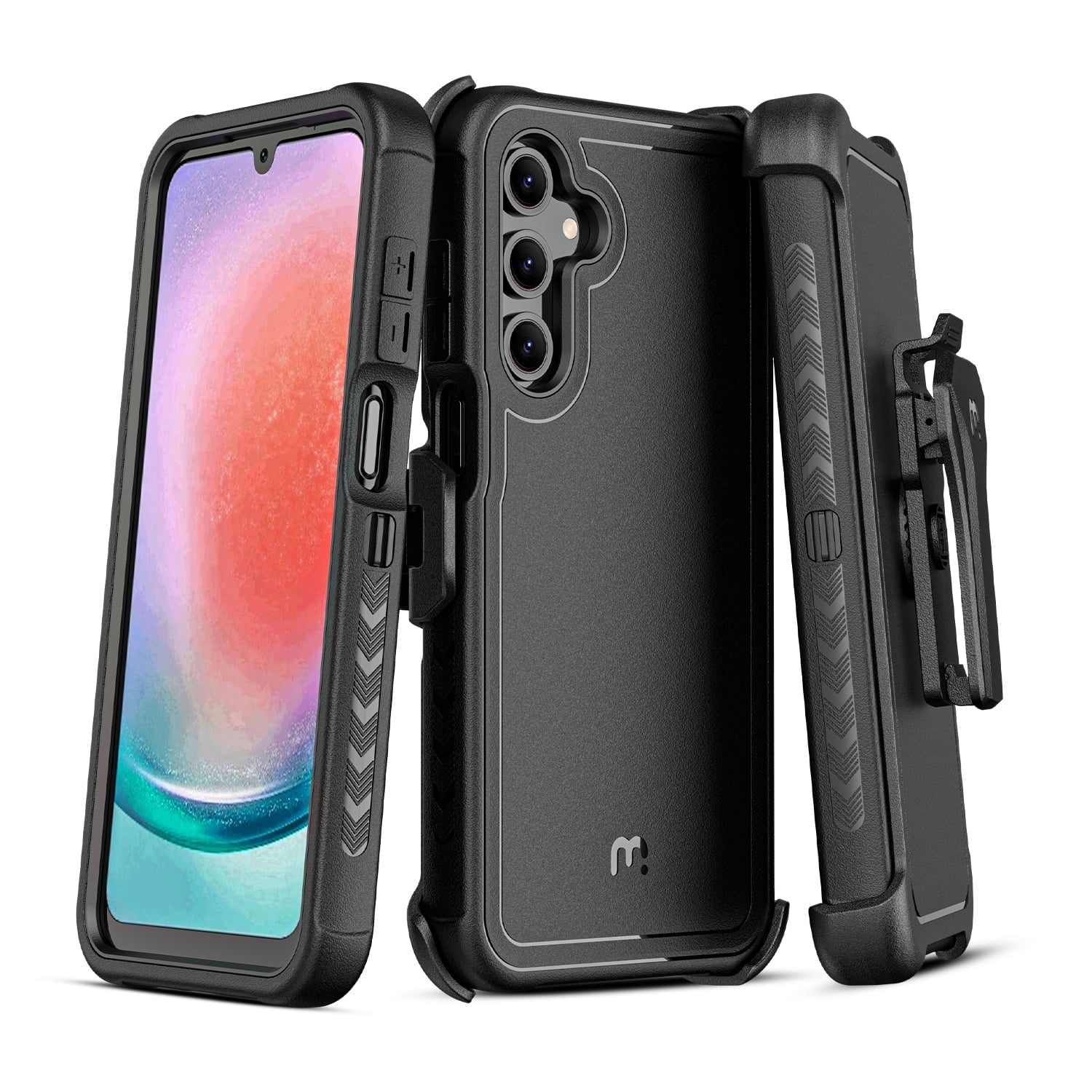 MyBat Pro Maverick Series Case w/ Holster for Samsung Galaxy A16 5G - Black - Walmart.com