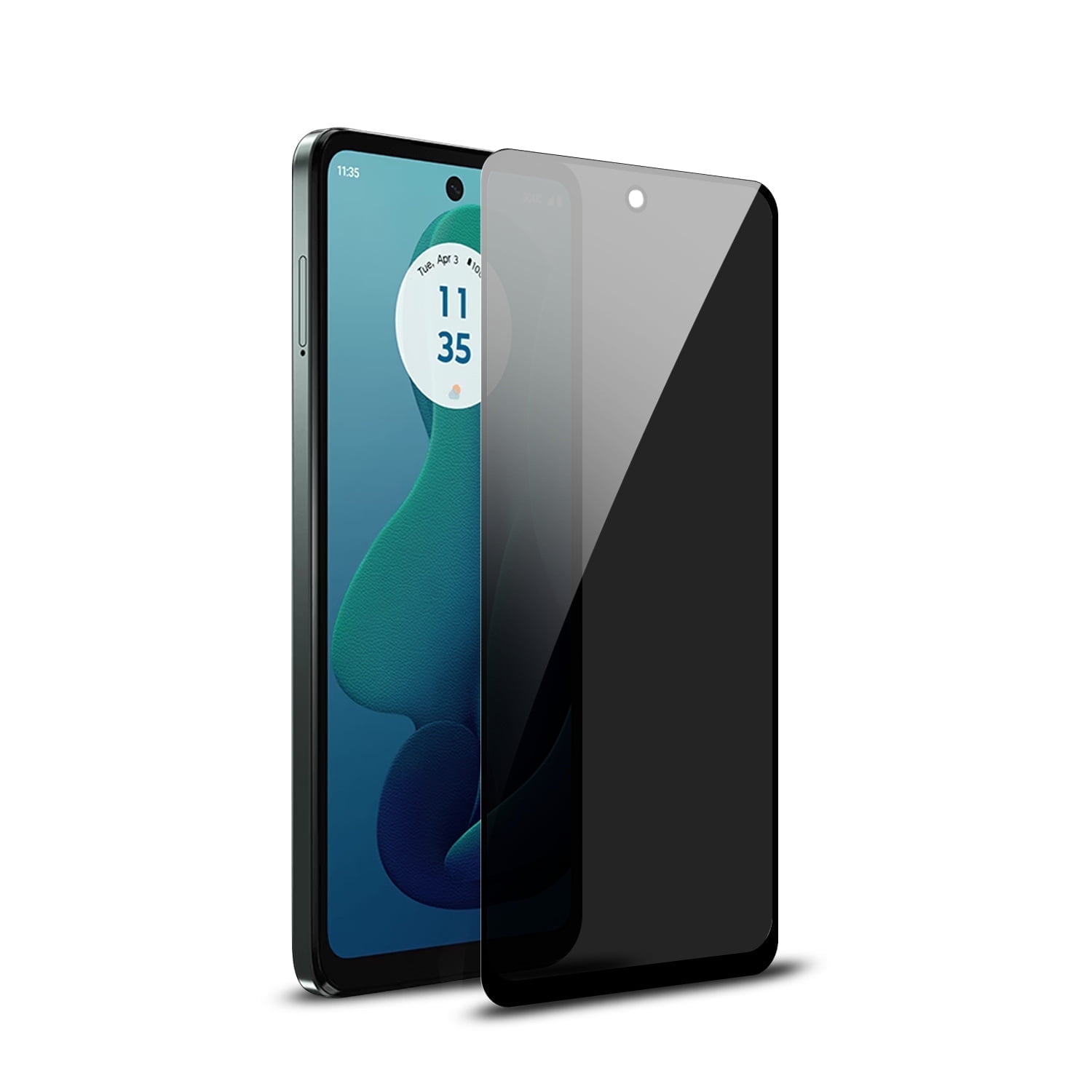 MyBat Pro Privacy Full Coverage Tempered Glass Screen Protector for ...