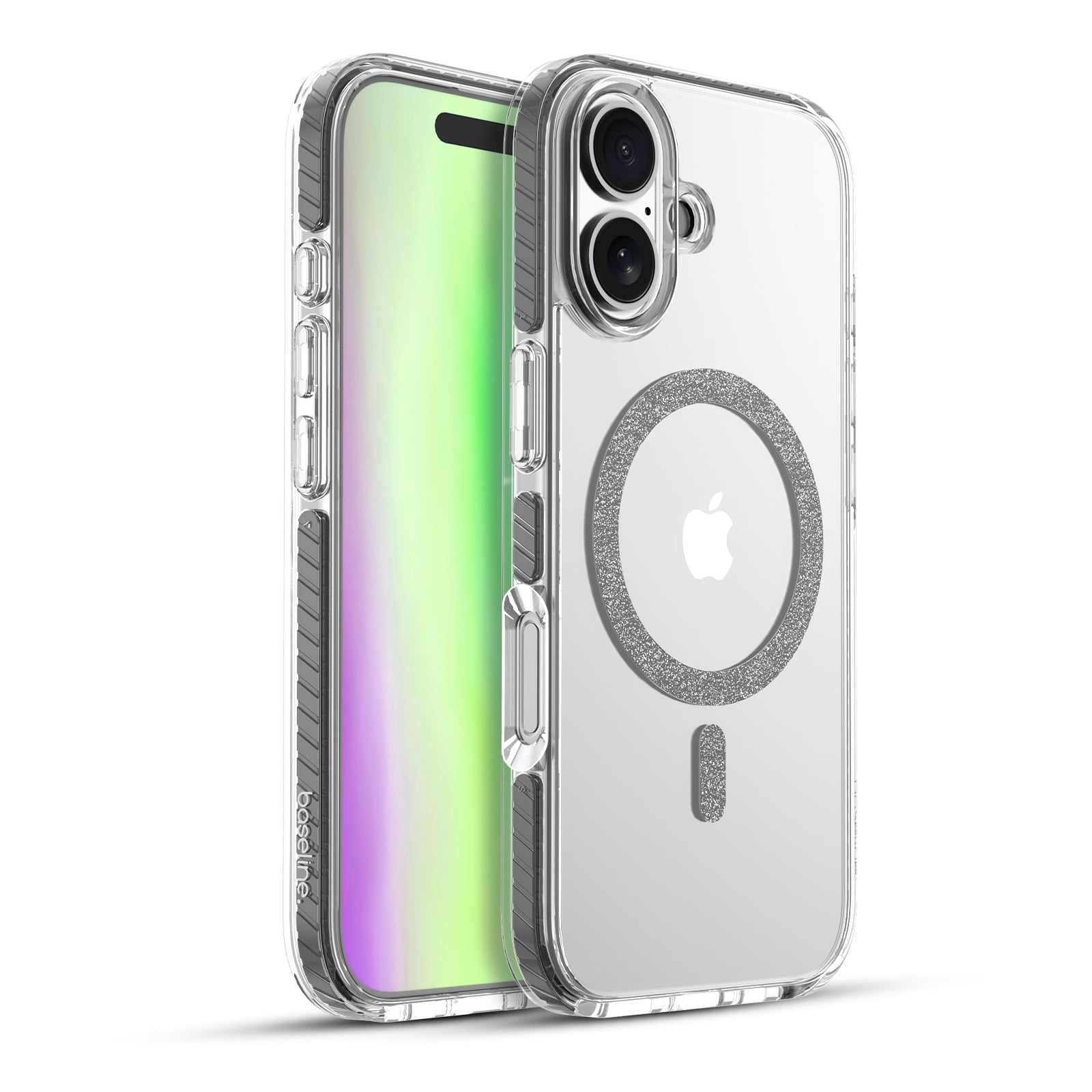 MyBat Pro Shimmer Series MagSafe Compatible Case for iPhone 17 - Black ...